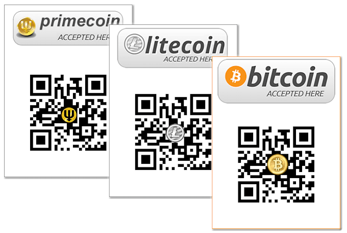 Create your own custom bitcoin qr codes by Jcevallos | Fiverr