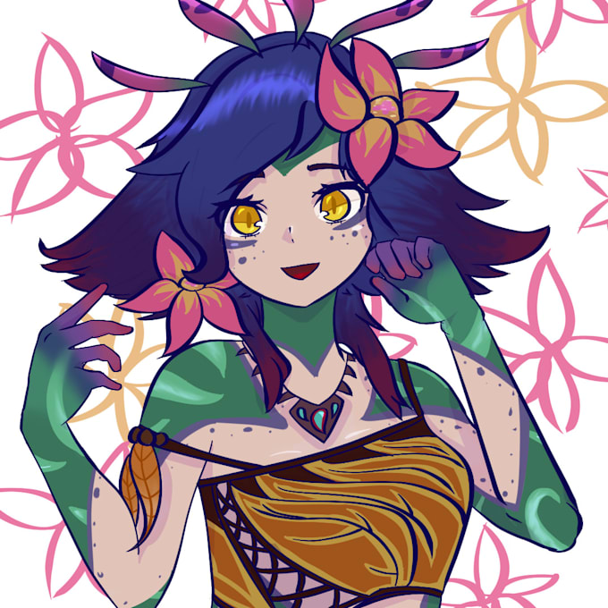 how to draw a girl shoulders up