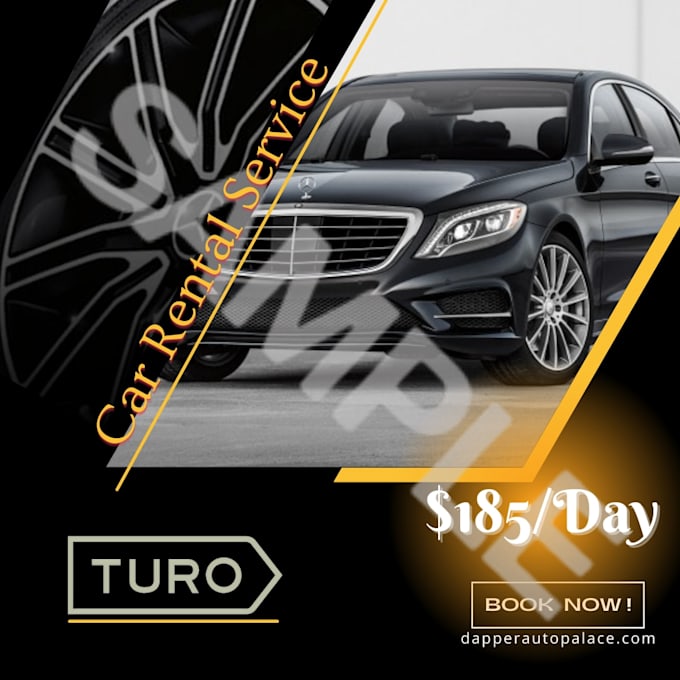 Create turo car rental designs, posts and ads by Jasmine234 | Fiverr