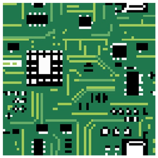 Draw professional circuits pixel arts for your choice by ...