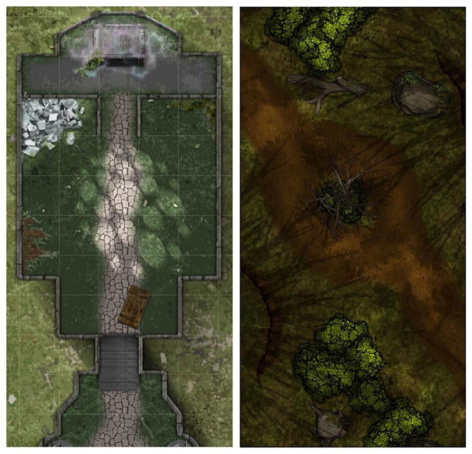 Create custom vtt maps by Apolloaiello | Fiverr