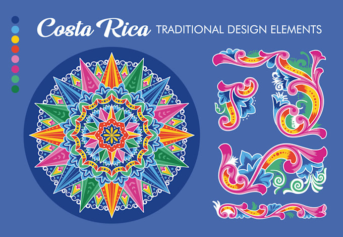 Send you these costa rica traditional designs as vectors by Danielajimz ...