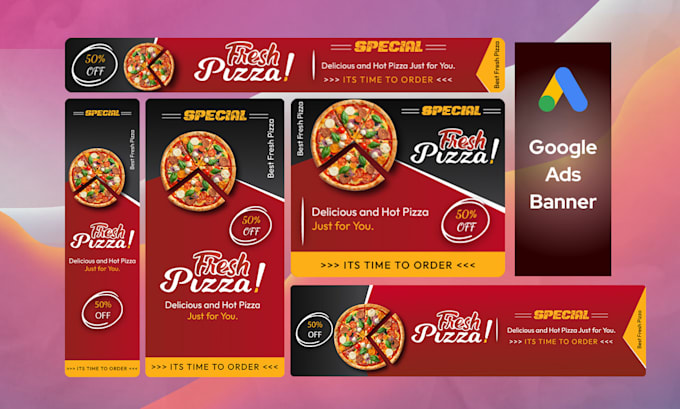 Design creative google banner ads or adwords by Gigasset | Fiverr