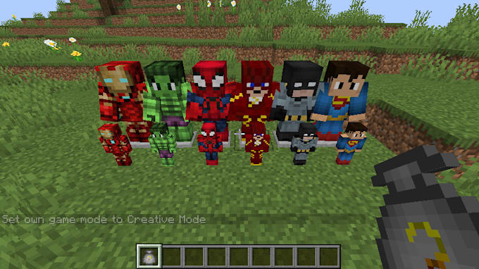 Custom minecraft models java and bedrock by Hadoken501 | Fiverr