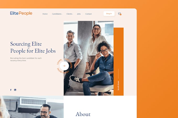 Create recruitment job board website design by Hipinspire | Fiverr