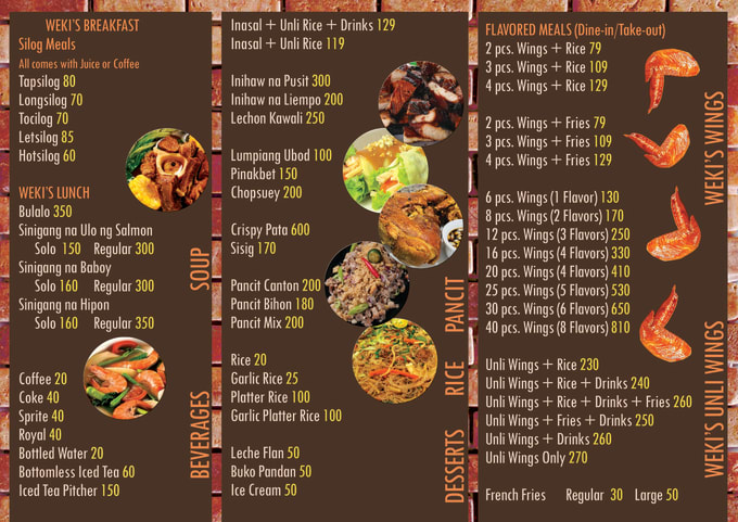 Create delightful and elegant menu board, pricelist, poster, table menu ...
