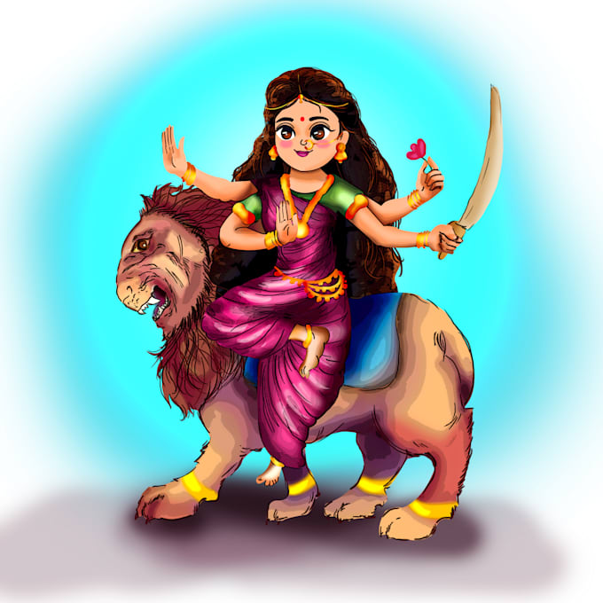 Do cute 2d illustrations, character design by Simran0310 | Fiverr