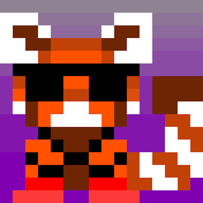 Custom animated nft style red panda character by Nigel12790 | Fiverr