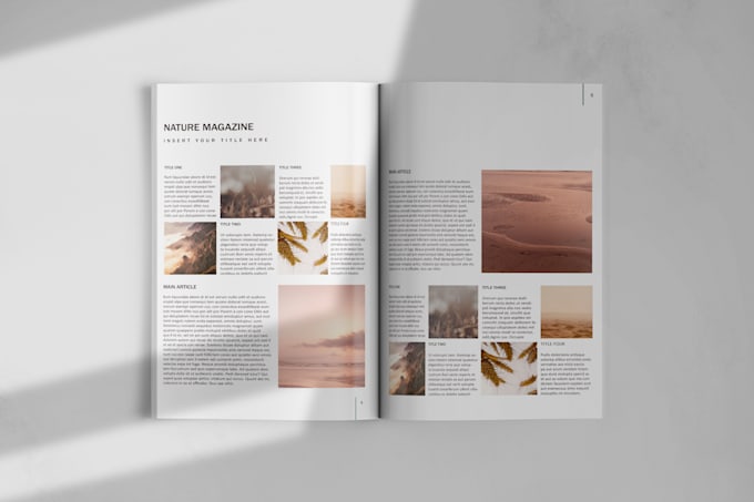 Design your perfect magazine by Vdigitalworks | Fiverr