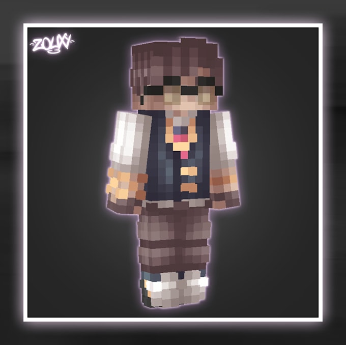 Make best custom minecraft skins by Zolixy | Fiverr