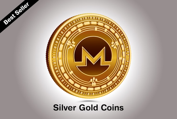 Do hq gold silver coin,logo coin,token,bitcoin,cryptocurrency token ...
