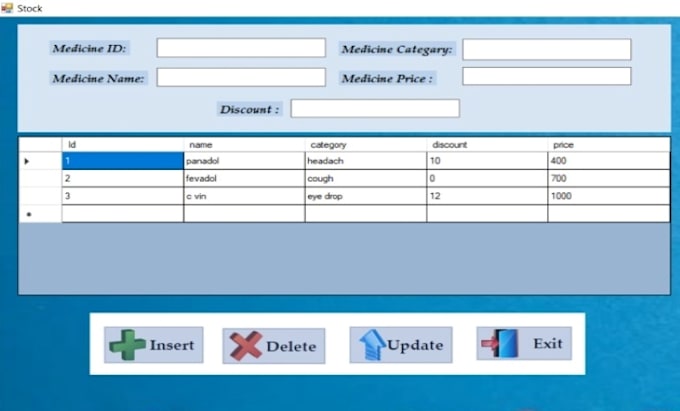 Create a desktop application in c sharp dot net in visual studi0 by Aisha_ishaq | Fiverr