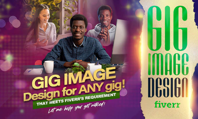 Create a gig image design by Pbimbola | Fiverr