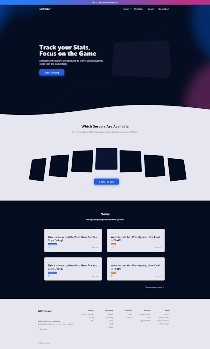 Build an awesome homepage with nextjs by Ceentrix | Fiverr