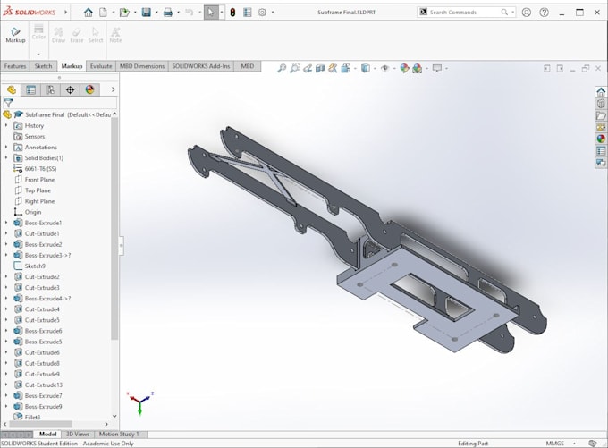 Design your 3d model in solidworks based on your design by Rishi_kabra ...