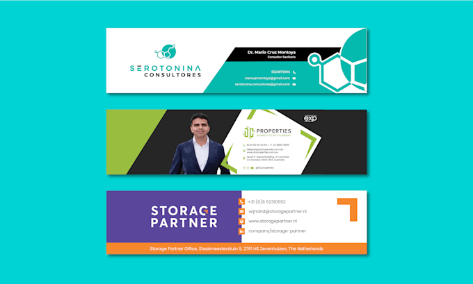 Design custom corporate html email signatures for your business by ...