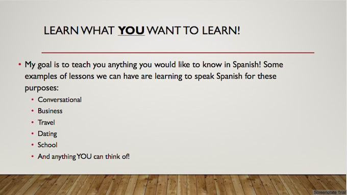 Teach you anything you would like to know in spanish by Javier113 | Fiverr