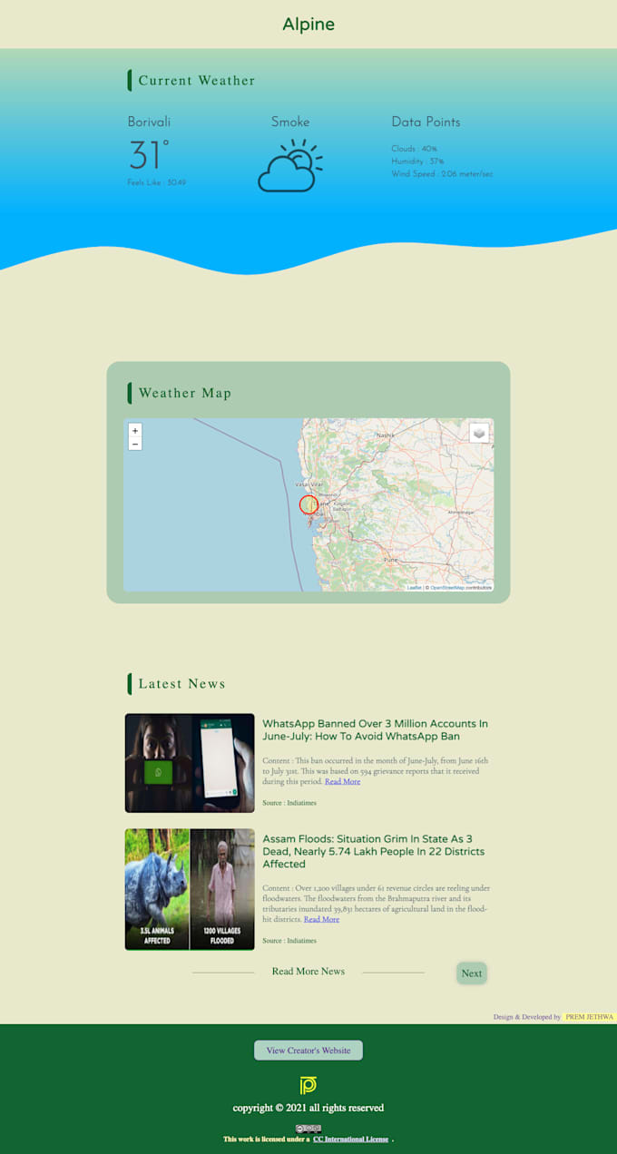 Design amazing ui for your website by Premjethwa | Fiverr