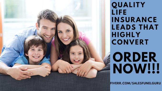 Build life insurance sales funnel, life insurance landing page by ...