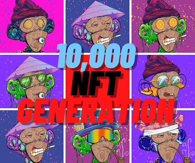 Generate up to 10,000 nft by Cejayriches | Fiverr