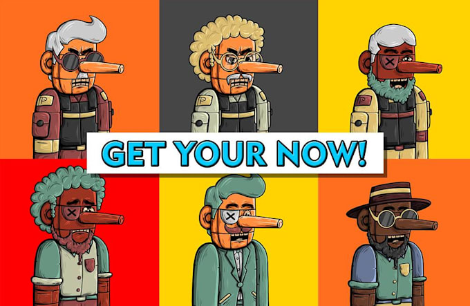 Create your creative idea into an unique nft art that sells by Galvek ...