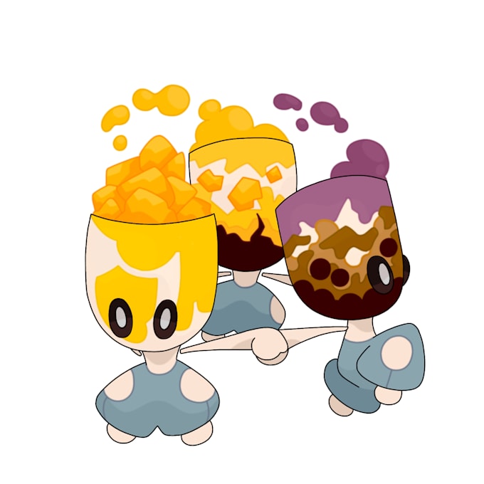 Design and or draw your very own fakemon by Fiouryy | Fiverr