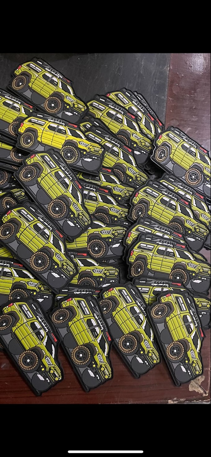 Do custom patches 3d 2d by Pvcpatches | Fiverr