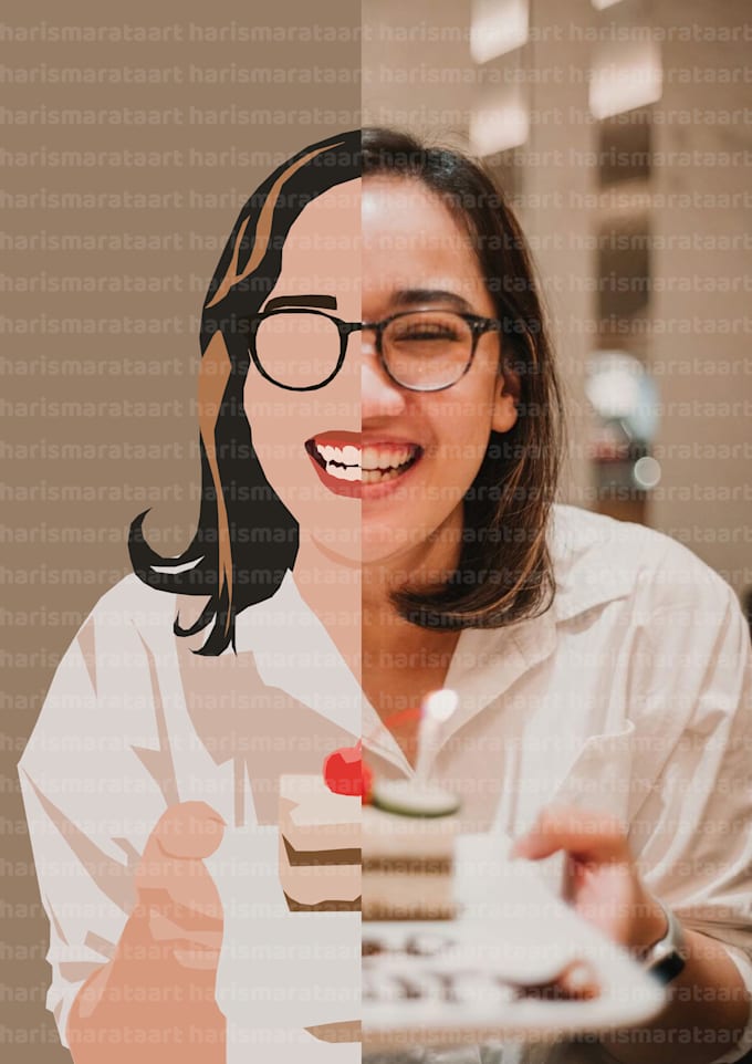 Create digital faceless portraits by Harismarata_art | Fiverr