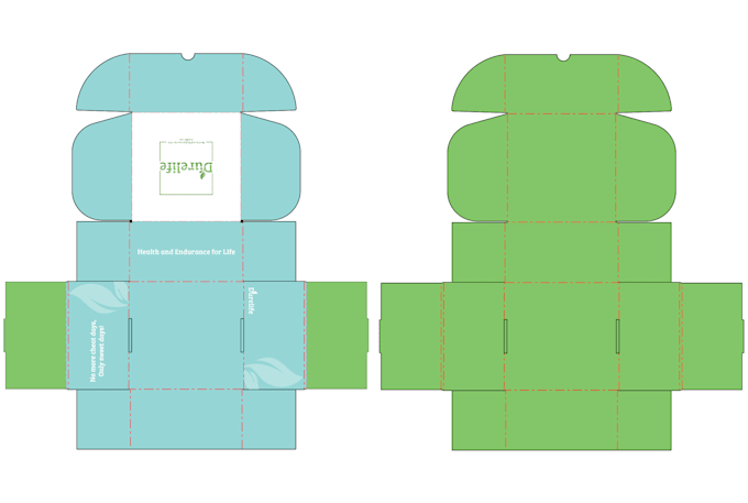 Make die lines for custom box packaging dieline cut lines design by ...