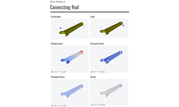 Do fea analysis with onscale by Onshape_pro | Fiverr