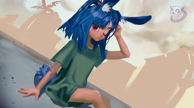 Draw or design stylistic characters by Moppyka | Fiverr