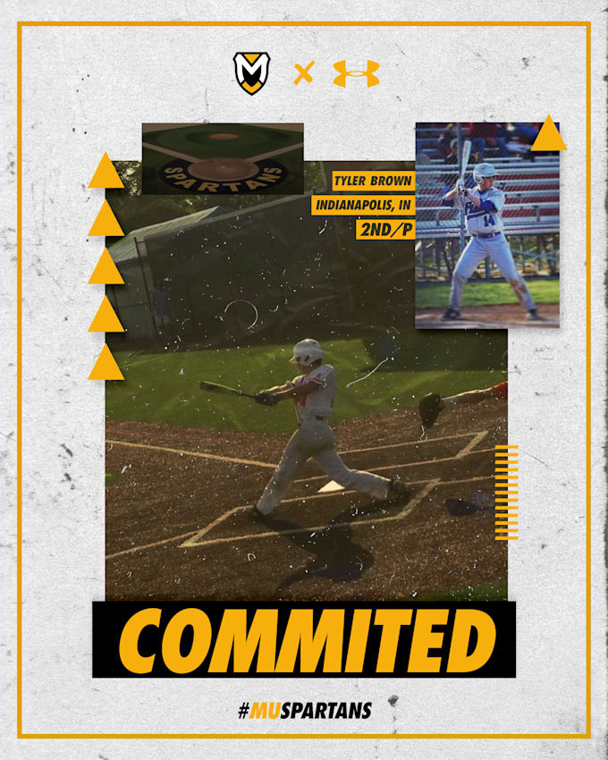 Design commitment graphic for athletes by Tycetreadway | Fiverr