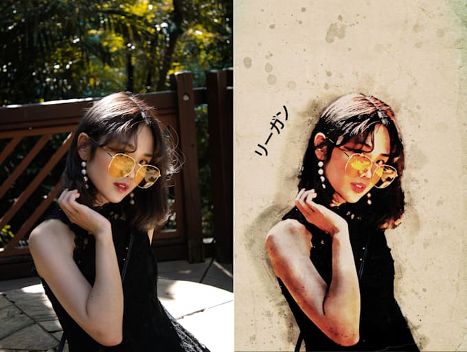 Convert your portrait into a stylized image by Emptyimage | Fiverr