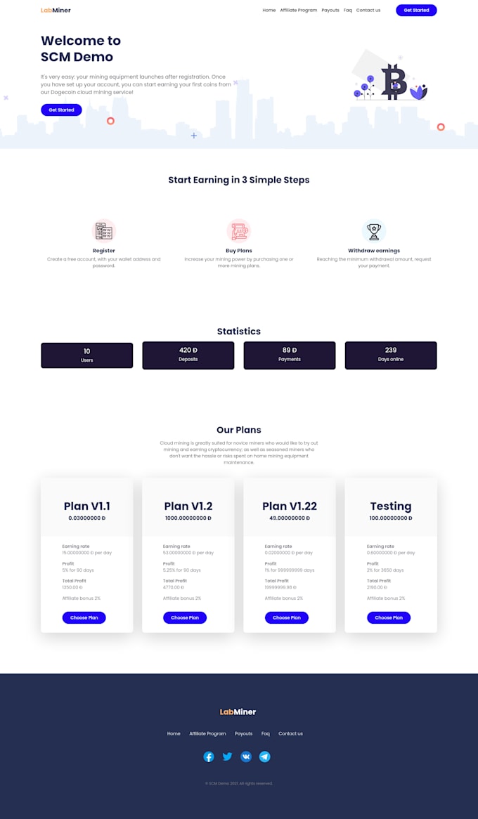 Labminer cloud mining script by Himeogoto3 | Fiverr