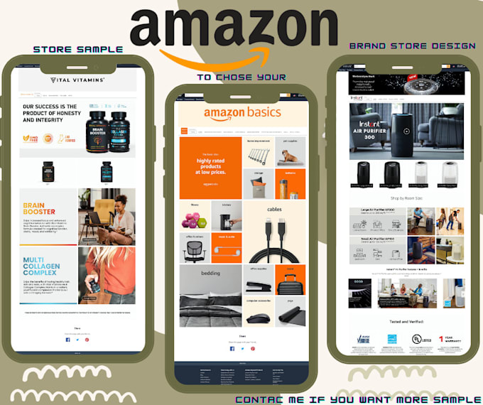 Create your amazon brand store and design store front by Naeem_iftikhar ...