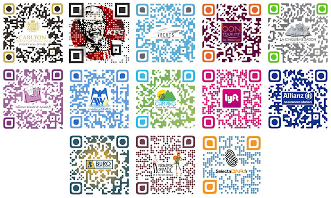Create all type of custom dynamic qr code design with logo by Mosko18 ...
