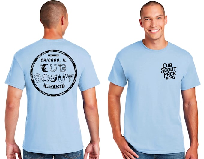 Make you a custom boy scout shirt design by Gavalanchee | Fiverr