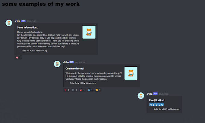 Create a discord chatbot for your server by Leapdev | Fiverr