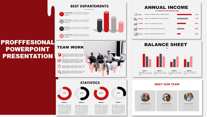 Create a proffesional and clean powerpoint design by Kekeli_feda | Fiverr