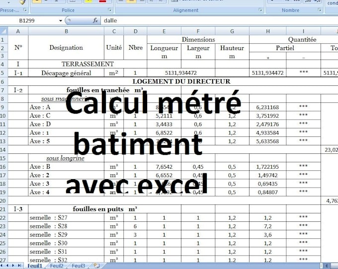 Calculate or verify quantity takeoff by Sbaytiabdo | Fiverr