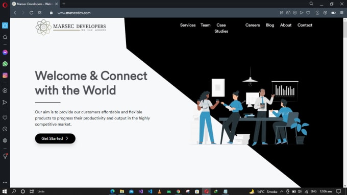 Do Html Css Javascript Reactjs Development By Hammadasif Fiverr