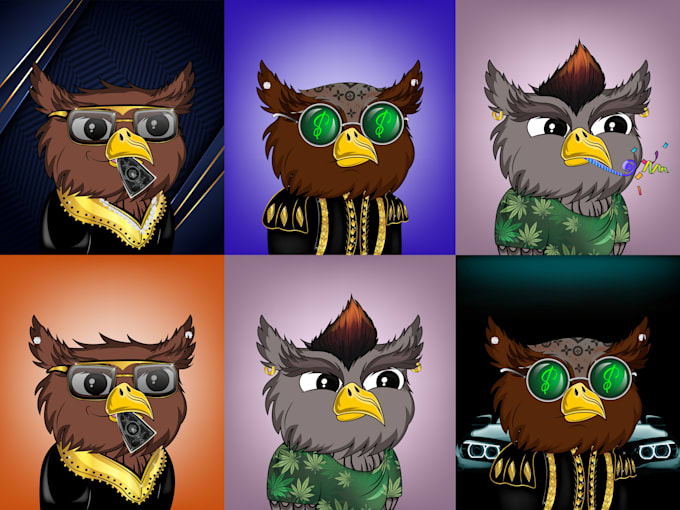 Create cool nft art and nft collection by Mhan_rajput | Fiverr