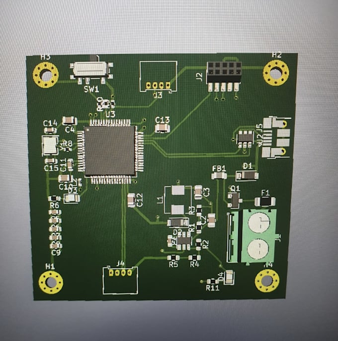 Layout circuit schematic and pcb in eagle or kicad by L_scaddan | Fiverr