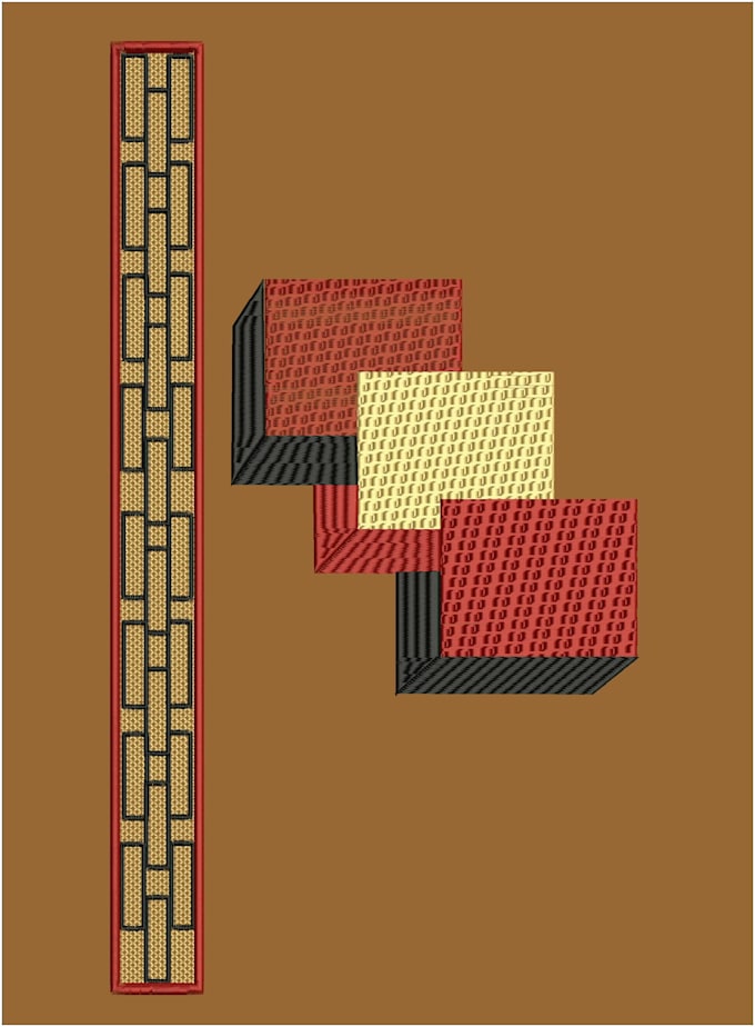 Create monogram embroidery designs for agbada and senator wears by ...