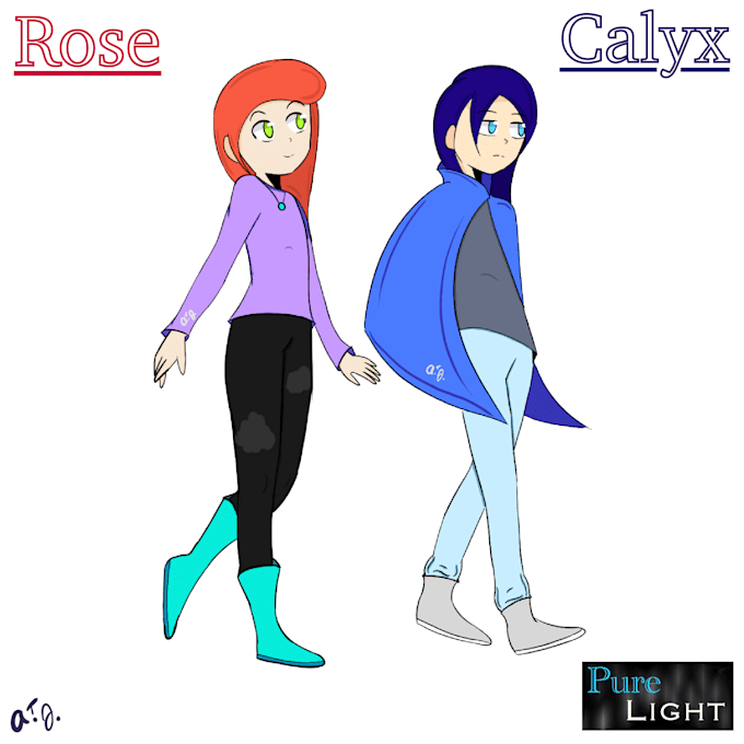 Draw your character full body by Puredraws | Fiverr