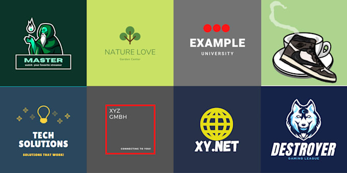 Design an assertive modern minimalistic logo by Noahssolution | Fiverr