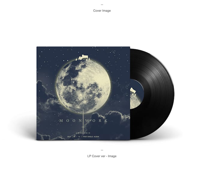 Design a unique album cover, cd cover and single cover by Koleey | Fiverr