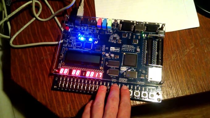 Implement Your Vhdl Verilog On Fpga Altera Or Xilinx By Abdelilahettale Fiverr