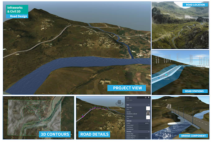 Model roads and infrastructure in civil 3d and infraworks by ...