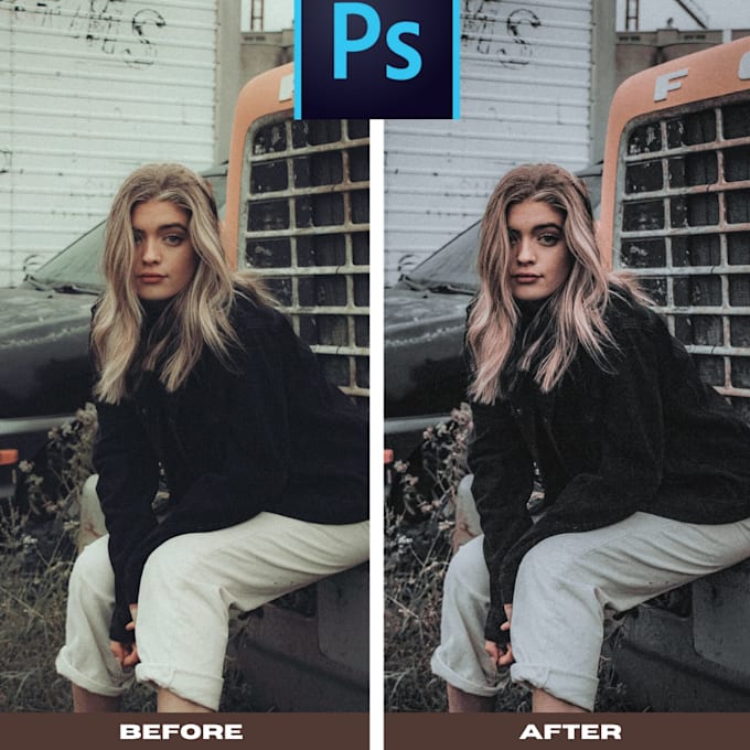 Beauty retouching image processing and color correction by Muha09 | Fiverr